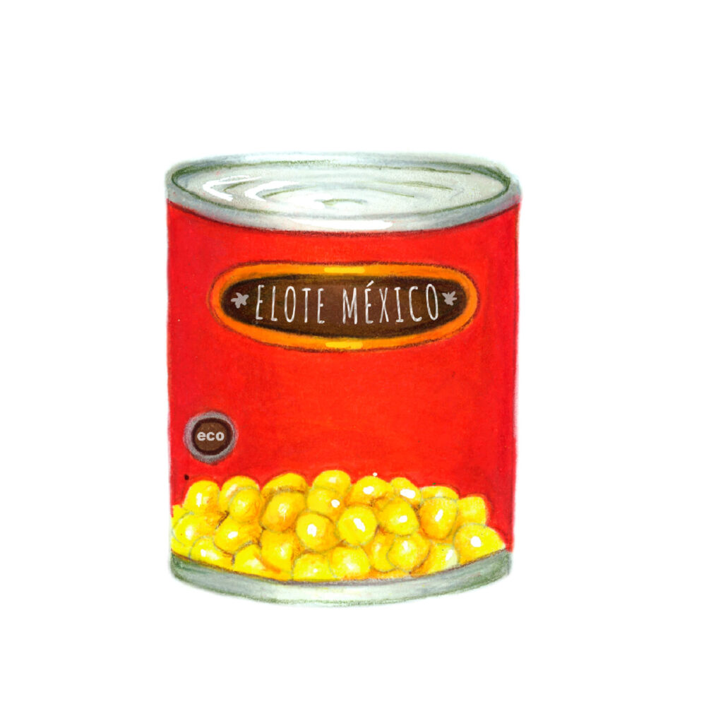 Lata de Elotes Mexicana - Marinie Ruiz de Cabañas